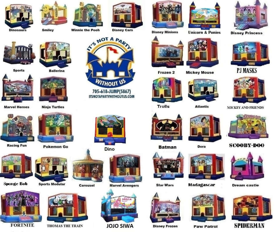 INFLATABLES - It's Not a Party Without Us!